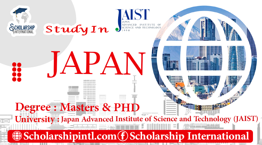 JAIST Scholarship 2022 In Japan - Scholarship International