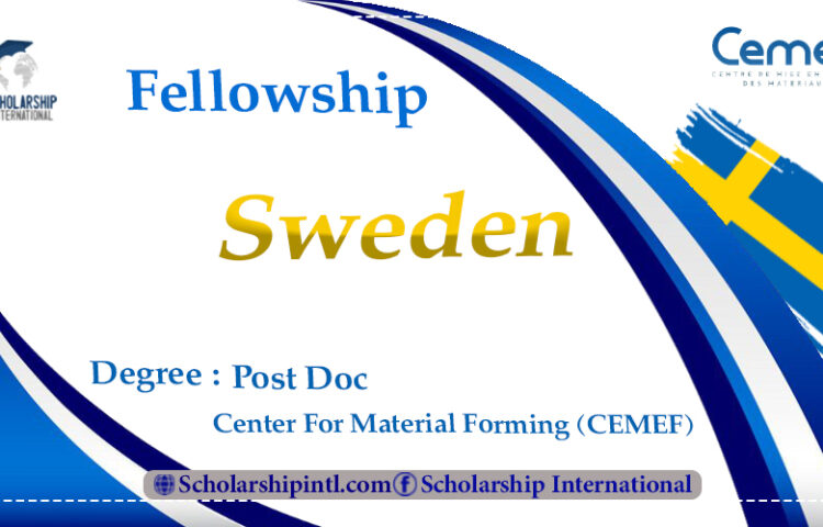 Sweden Fellowship - Postdoctoral Fellowships At Centre for Materials ...