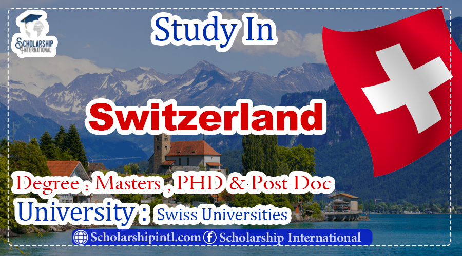 Swiss Government Scholarships - Scholarship International